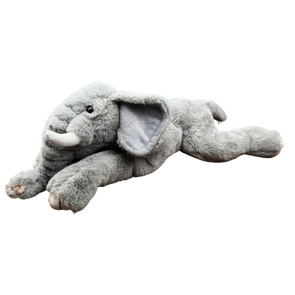 FAO Schwarz | Toys | Fao Schwarz Plush Gray Elephant 6 Huggable Stuffed ...